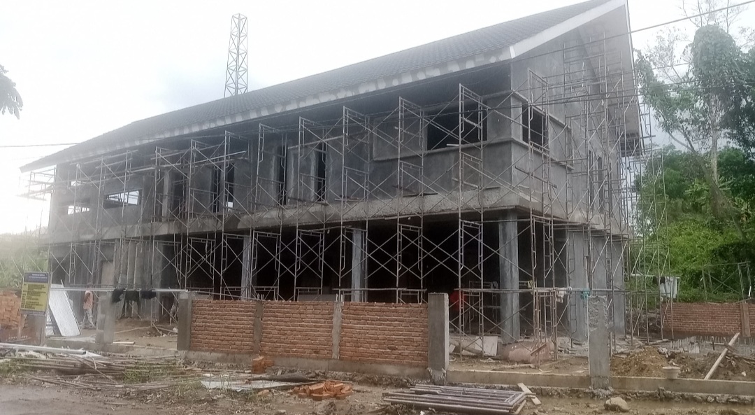 Progres Pembangunan Gedung PMI Kota Samarinda Sudah 80 Persen