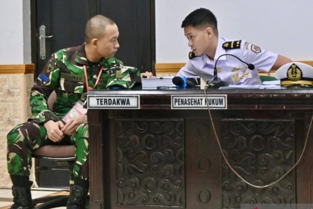 Pengadilan Militer Vonis Seumur Hidup Tentara yang Bunuh Kekasihnya di ...